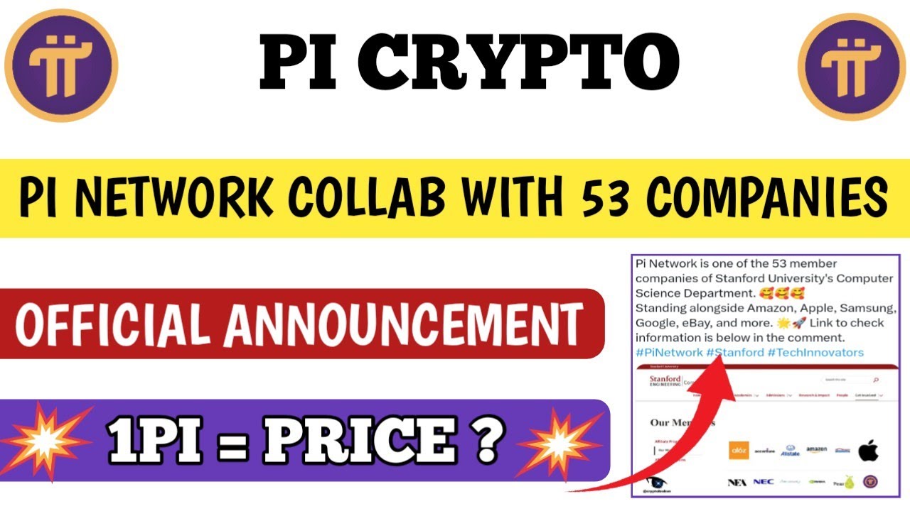 📌 PI COLLAB WITH 53 COMPANY 💥🤩, pi network new update today, pi network ...