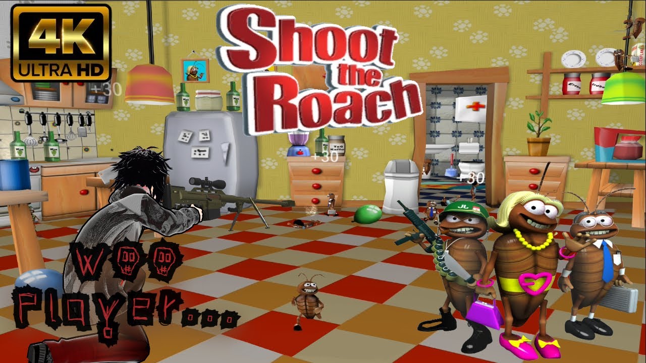W̶͍̥̟͕͜͝o̶̭̪̹̲͐̾o̷̪̠̟͓̓ Full Plays... Shoot the Roach [No Commentary] - YouTube