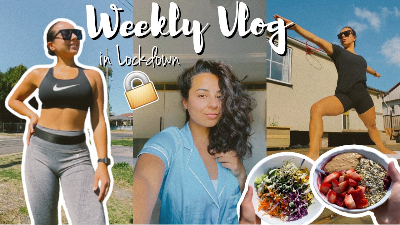 WEEKLY VLOG | Workouts at home, Grocery haul + More! - YouTube