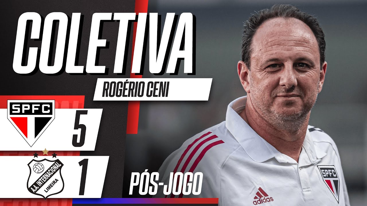 Rogério Ceni fala AO VIVO após vitória do São Paulo contra a Inter de ...