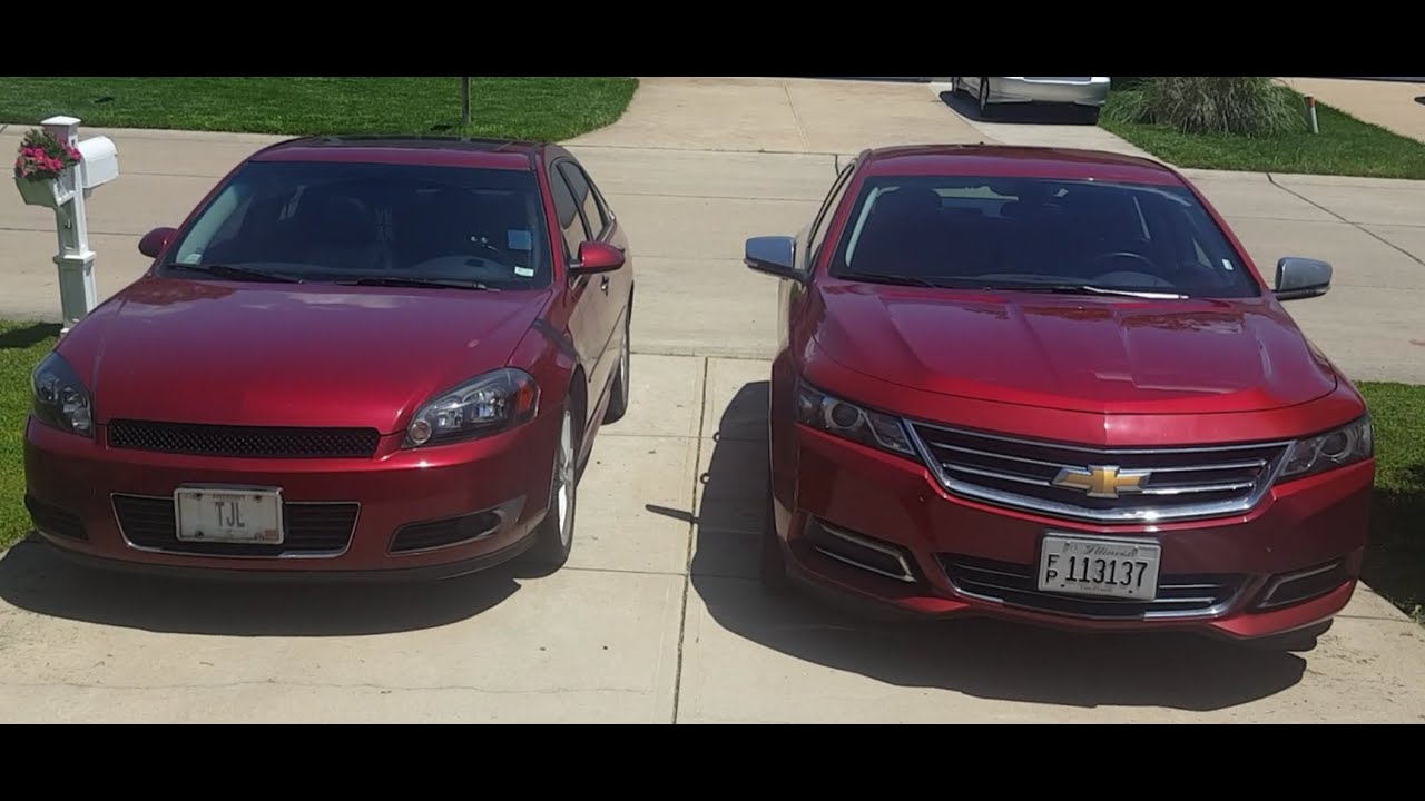 2010 VS 2020 Chevy Impala: Side By Side Comparison Review - YouTube