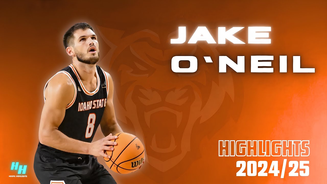 Jake O'Neil Highlights 2024/25 || NCAA D1 - Big Sky Conference || Idaho State Bengals 🏀🔥 - YouTube