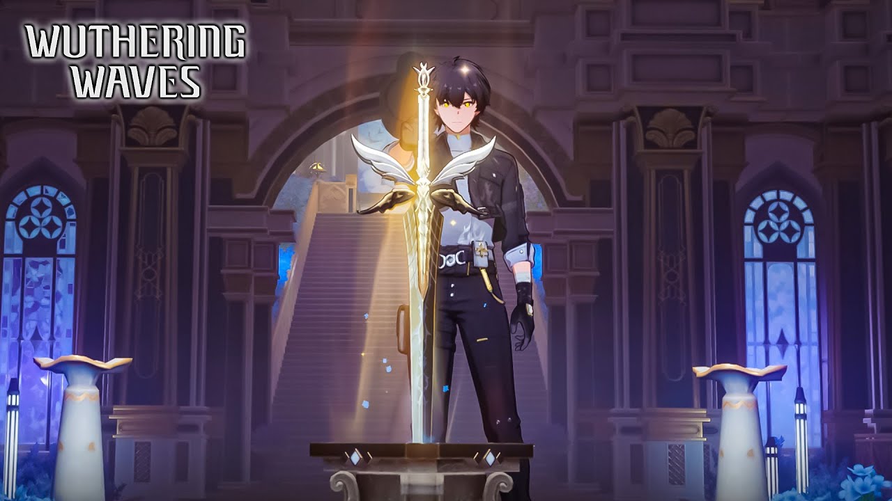 Rover obtains The Sword of divinity - Tyrvine Cutscene | Wuthering ...