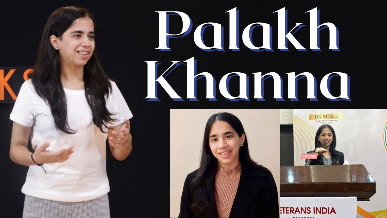 EMERGING EMPOWERER OF ISSUE 15- Palakh Khanna - YouTube