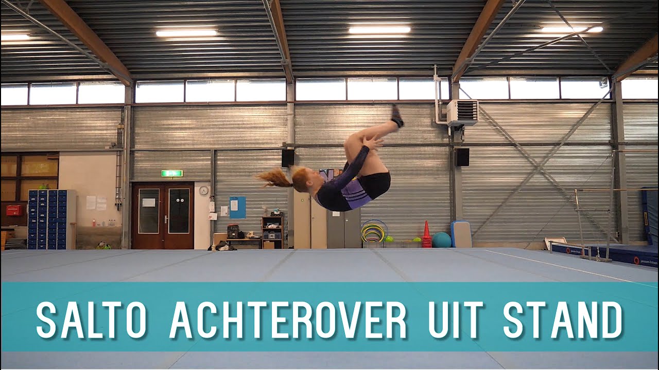 Salto achterover uit stand leren | Typisch Turnen - YouTube