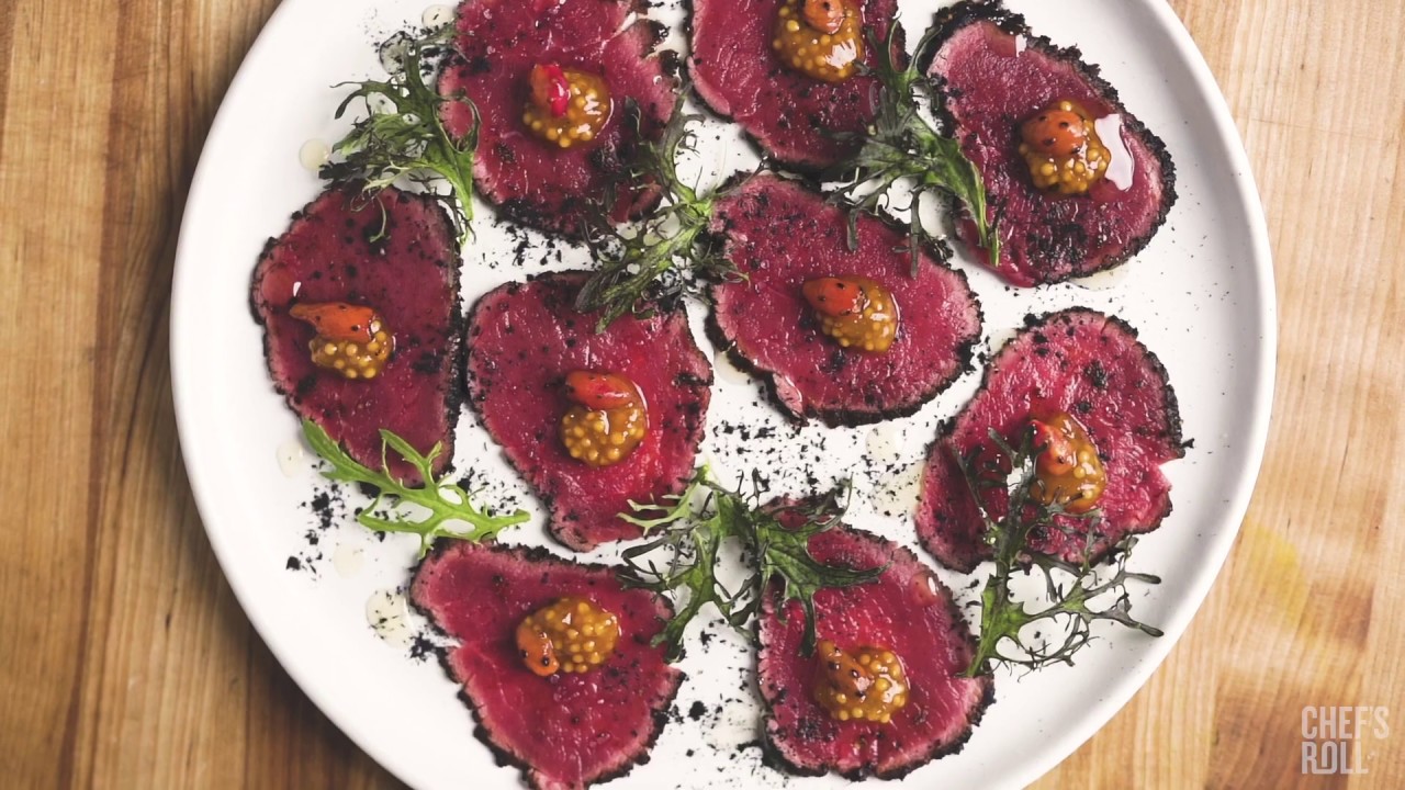 Venison Denver Leg Carpaccio by Chef Tamara Stanger - YouTube