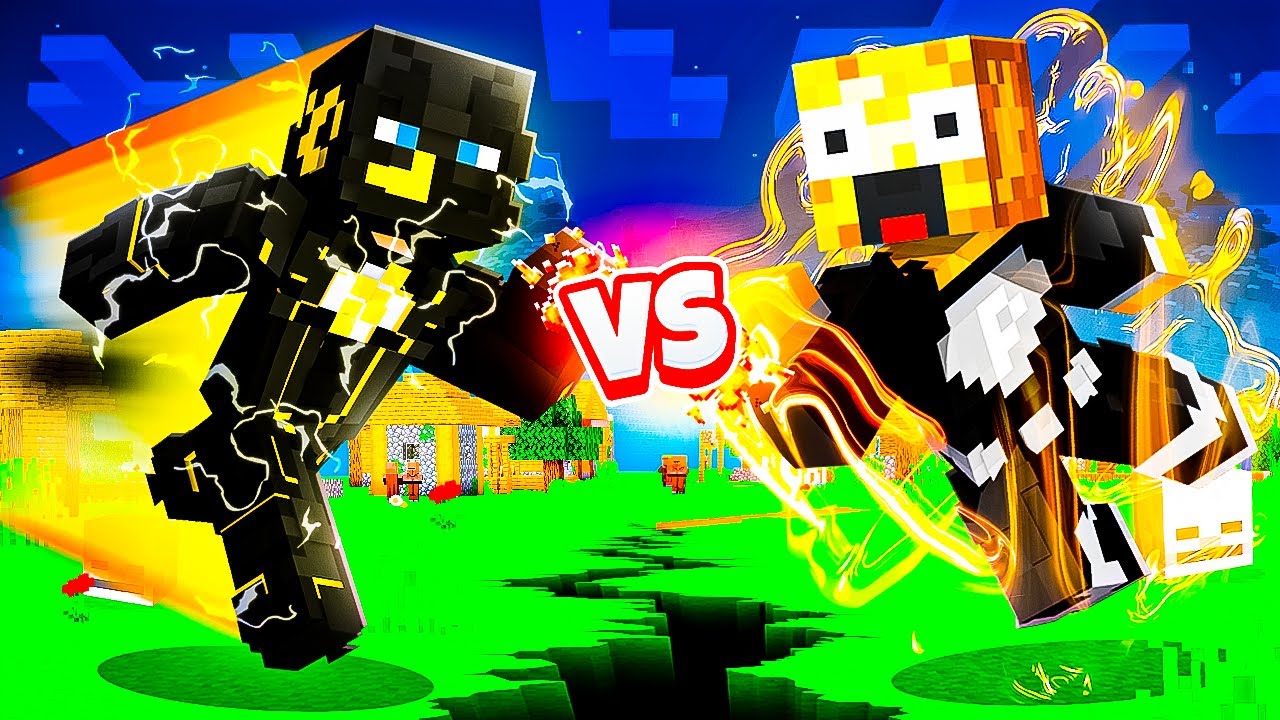 Enhanced Superhero Showdown with Custom Minecraft Supersuits! - YouTube
