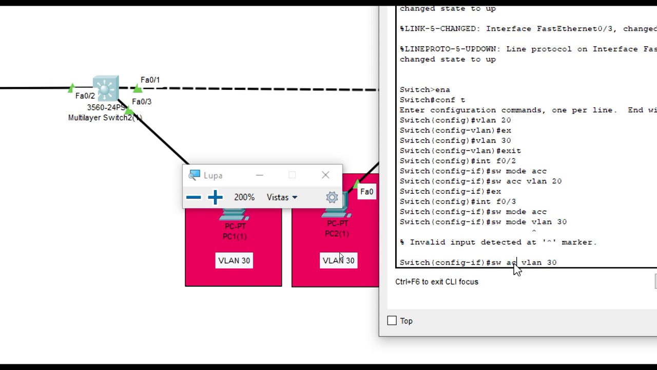 EXAMEN FINAL VLAN ACL (CISCO) 2020 - YouTube