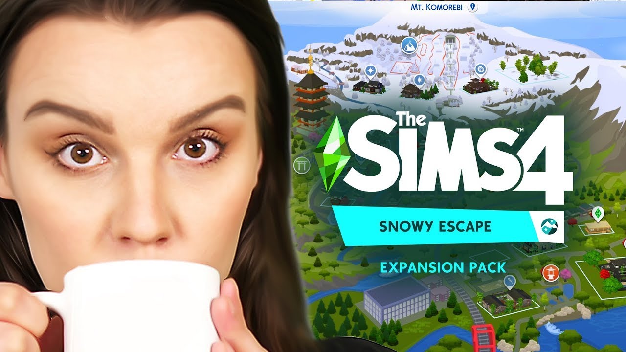I secretly helped make The Sims 4 Snowy Escape... - YouTube