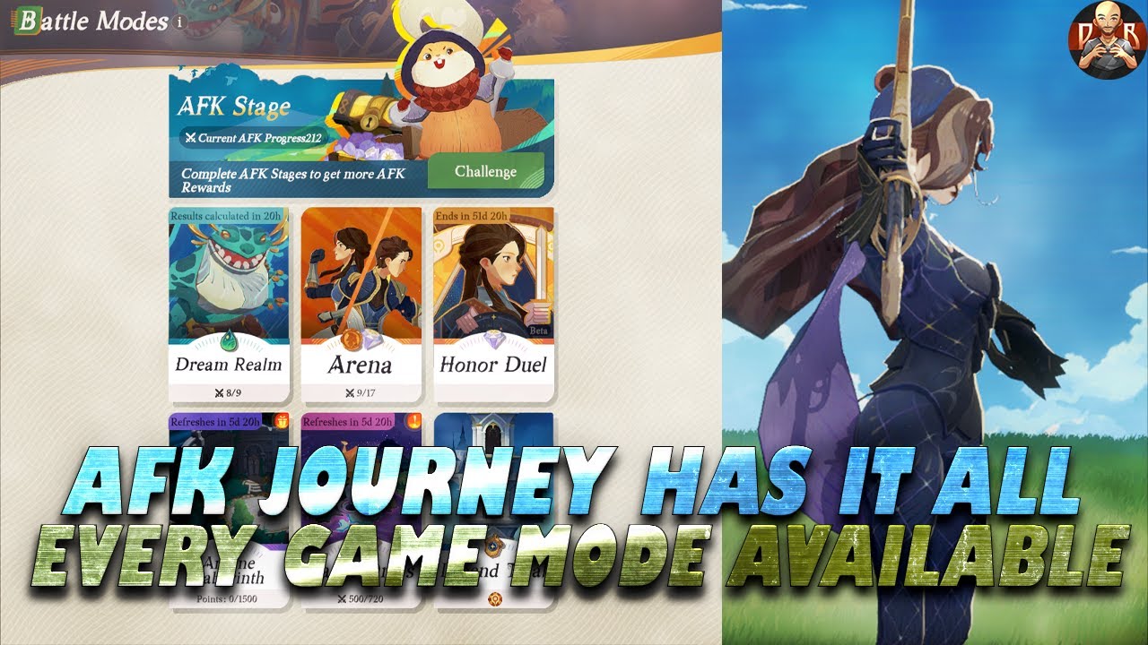[AFK Journey] - Every game mode explained! AFK Journey has A LOT TO ...