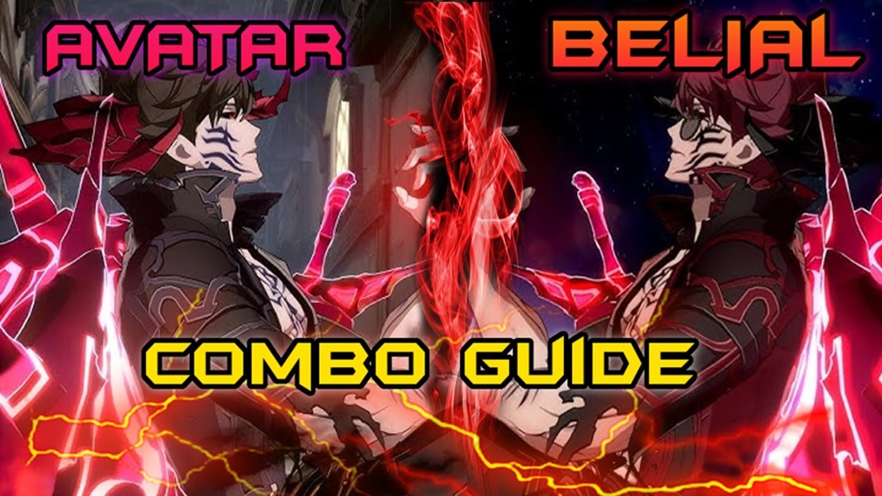 GBVS RISING INSANE! BELIAL & AVATAR BELIAL COMBO GUIDE (BETA) - YouTube