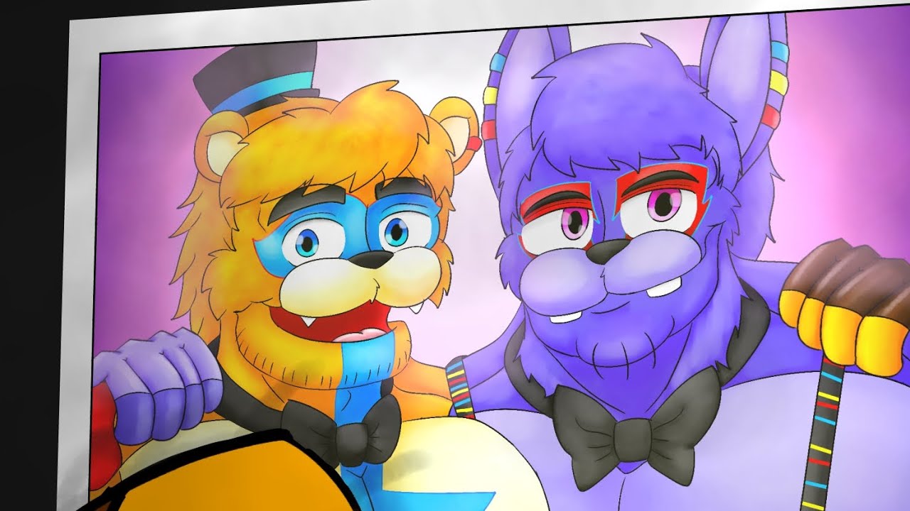 [FNAF Glemrock Fronnie AU] Last Picture (Speedpaint) - YouTube