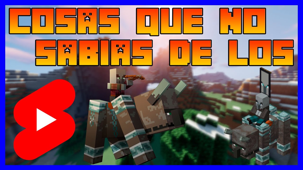 COSAS que NO SABIAS de los DEVASTADORES (RAVAGER) - MINECRAFT - YouTube