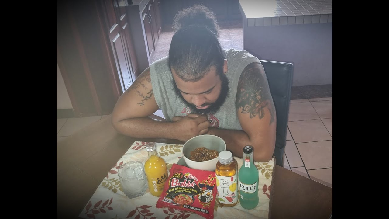 🔥2X Spicy Noodles Challenge🤤Trini Edition - YouTube