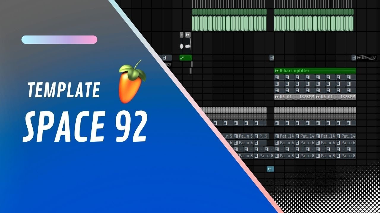 Space 92 Style - FL Studio Free Template - YouTube