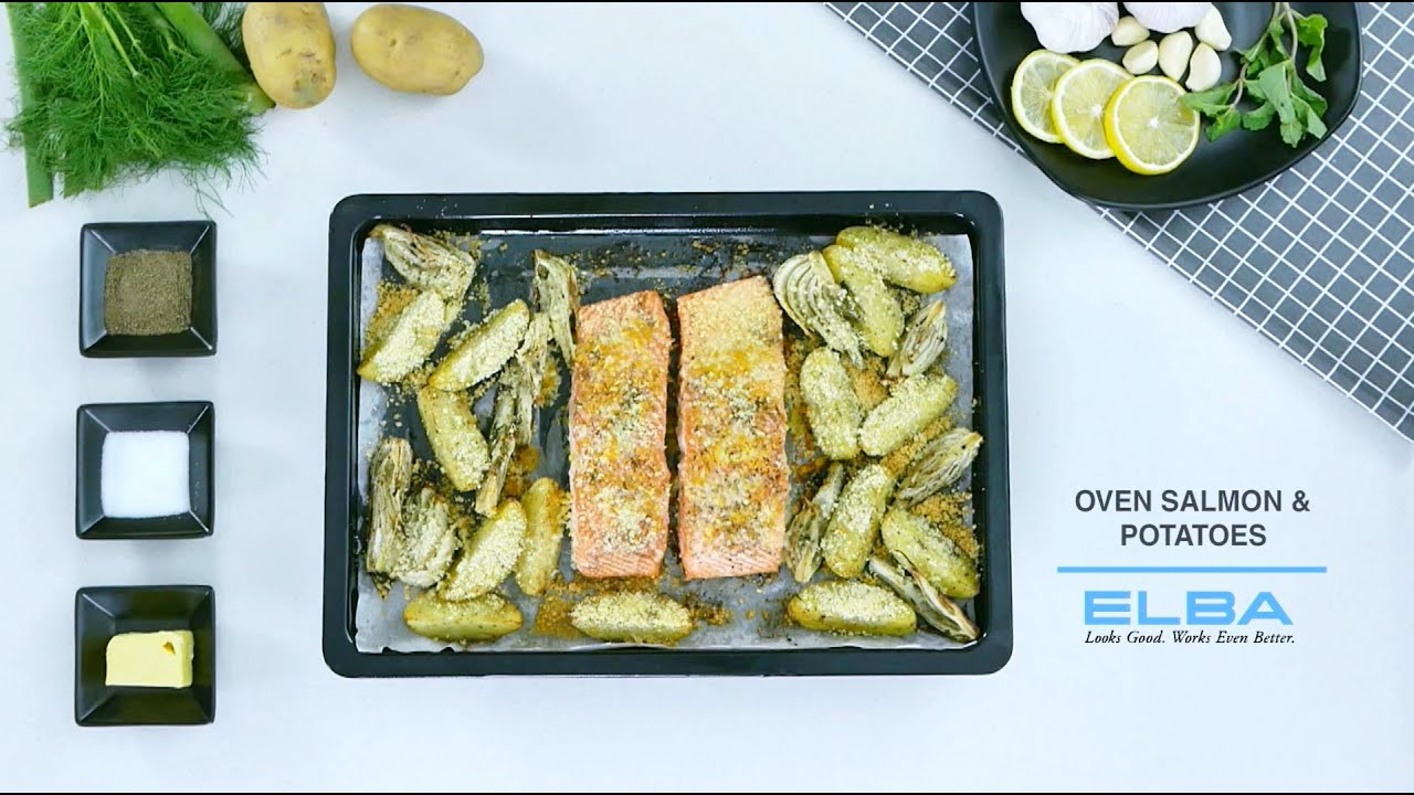 ELBA Cooking [Roasted Salmon with Potatoes & Fennel Bulb] - Electric ...