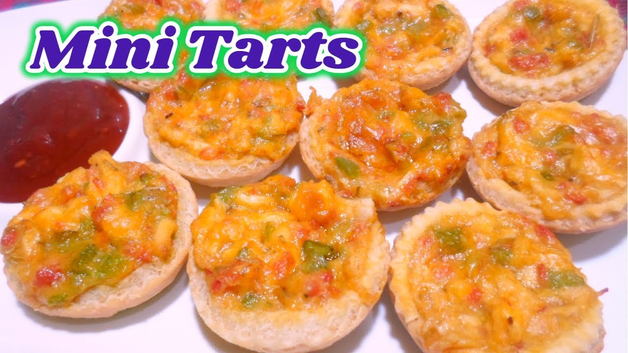 Mini tarts recipe_Chicken tarts_How to make mini chicken tarts simple ...