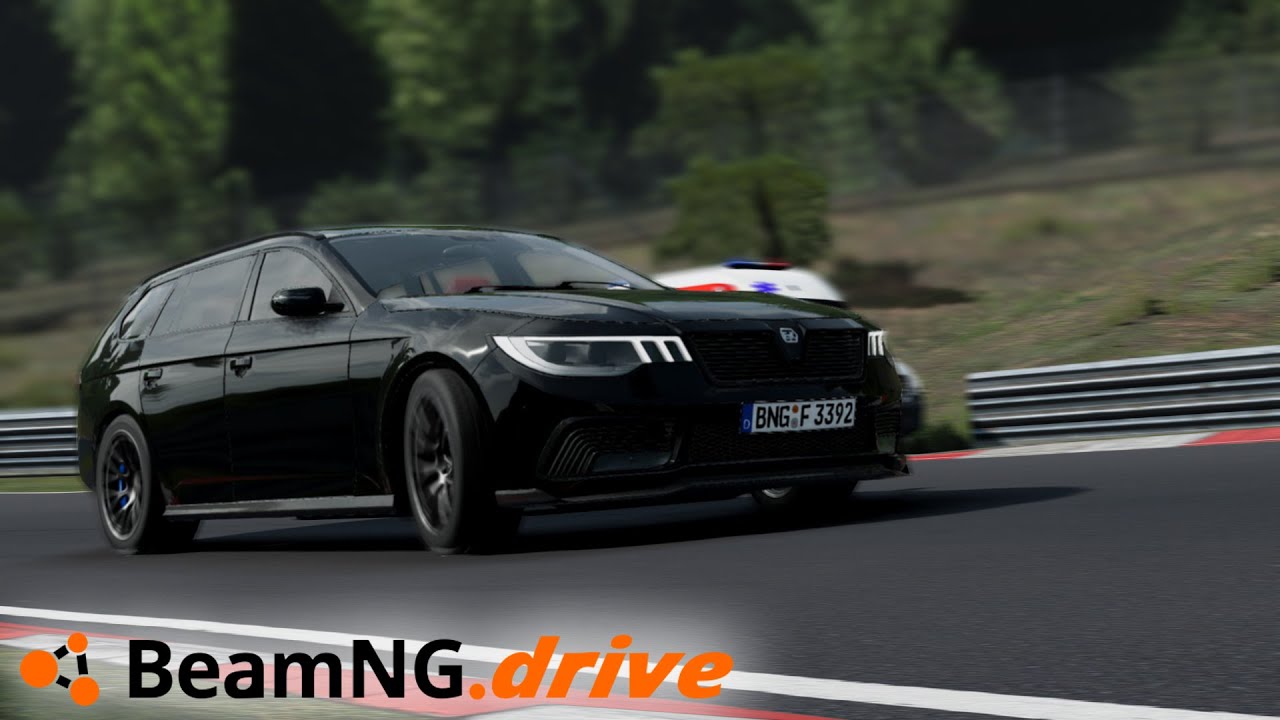 NEW! ETK 900-Series Nürburgring Hot Lap - Beamng.drive - YouTube