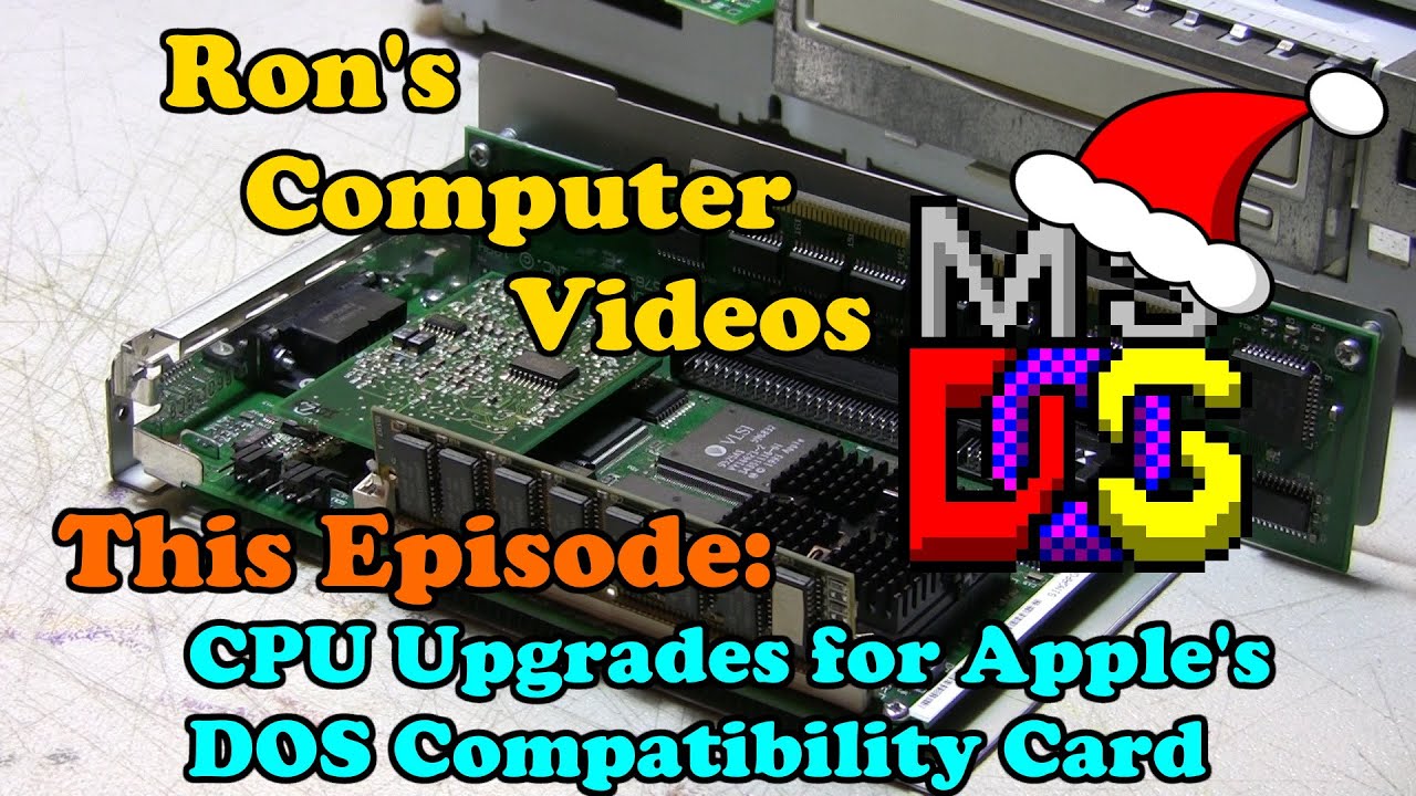 Ron's Computer Videos - 114 - CPU Upgrades for Apple's DOS ...