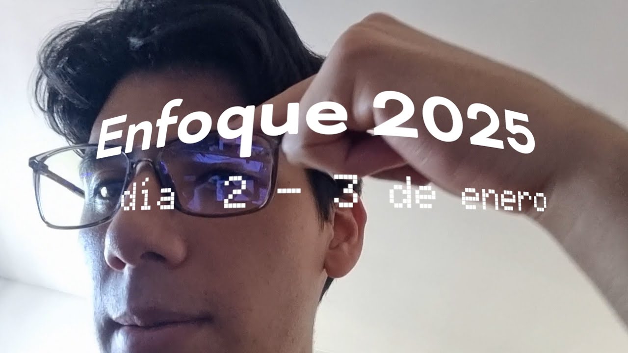 Proyecto Enfoque 2025 - Día 2 - "Ahora parezco un anciano" - YouTube