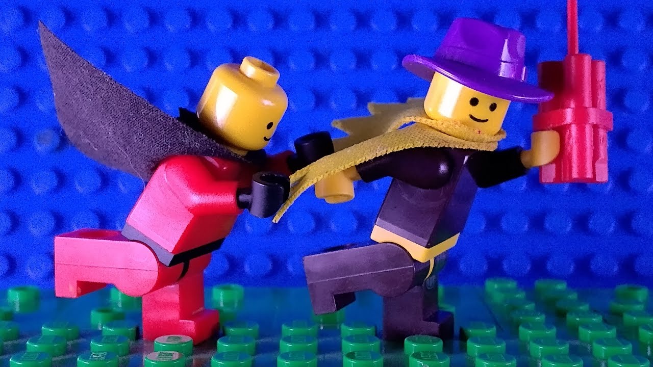 LEGO-Man Saves The Day! - YouTube