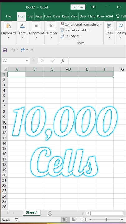 Trick to select 10,000 cells in Excel😲😲 #shorts - YouTube