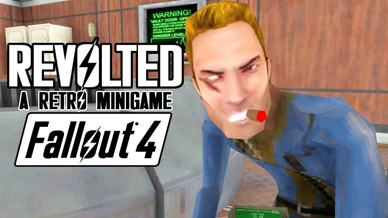Fallout 4 Quest mod Revolted the retro minigame let's play /w first ...