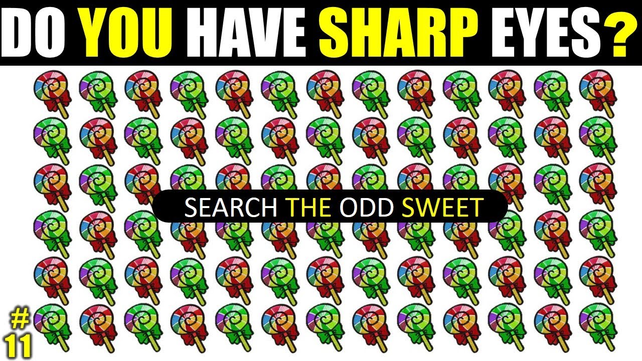Do You Have Sharp? Eyes Brain quizzes with answers, 👀 SEARCH THE ODD ...