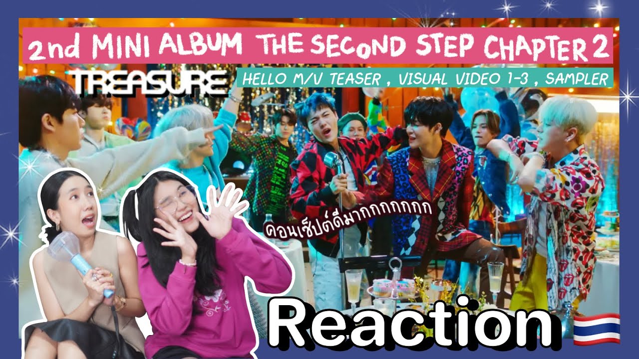[Reaction] TREASURE Visual Films +‘HELLO’M/V Teaser +The Second Step ...
