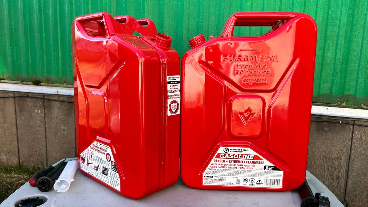 Midwest Jerry Can first impression | First time using - YouTube