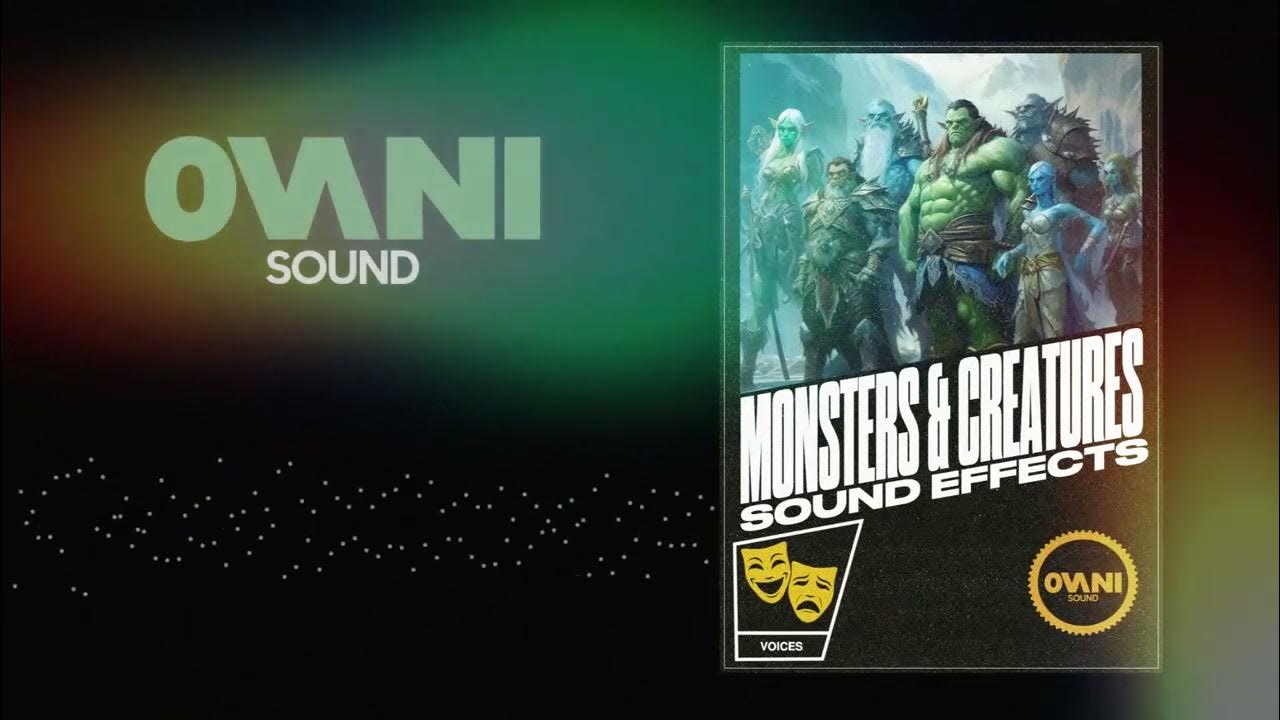 Monsters & Creatures Sound FX Pack - Royalty-Free Sound Effects - Ovani ...