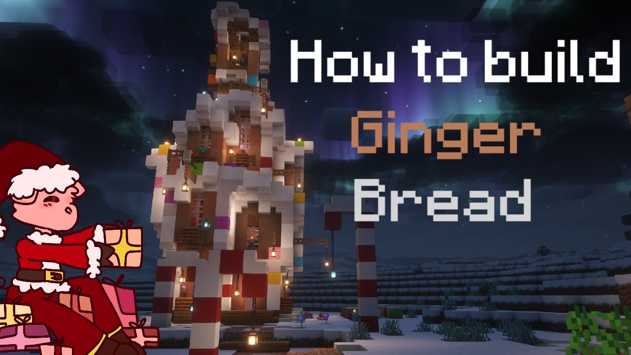 Tips and Tweaks for building a Gingerbread House in Minecraft - YouTube