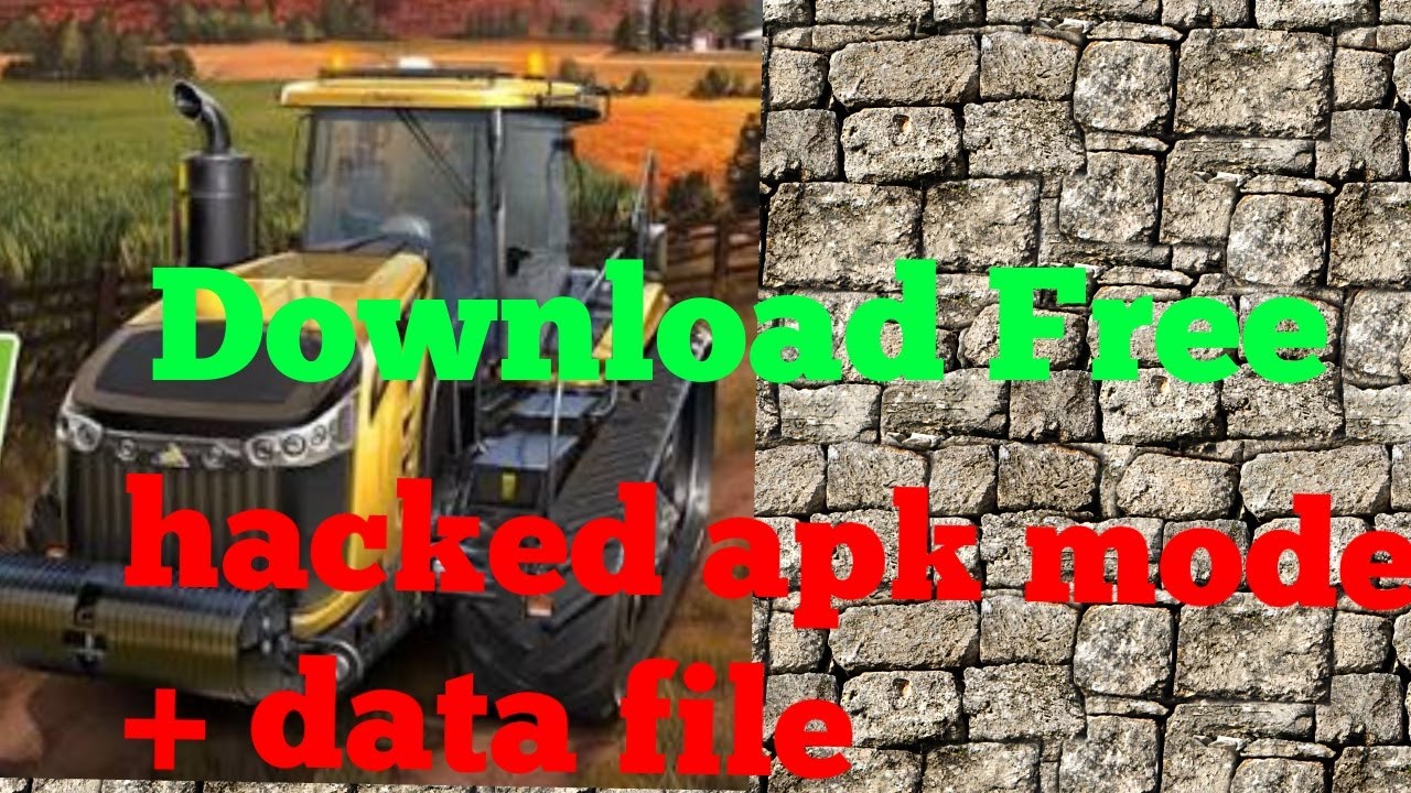 Farming Simulator 18 1.4.0.1 hacked + Mod Money +apk+ Data for Android ...