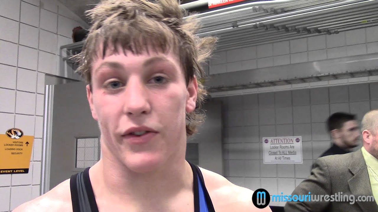 Justin Rhodes, West Platte, post state championship victory - YouTube