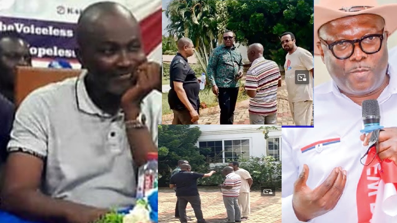 Hon Opare Ansah storm Ken Agyapong house - Begged & pleaded with Ken ...
