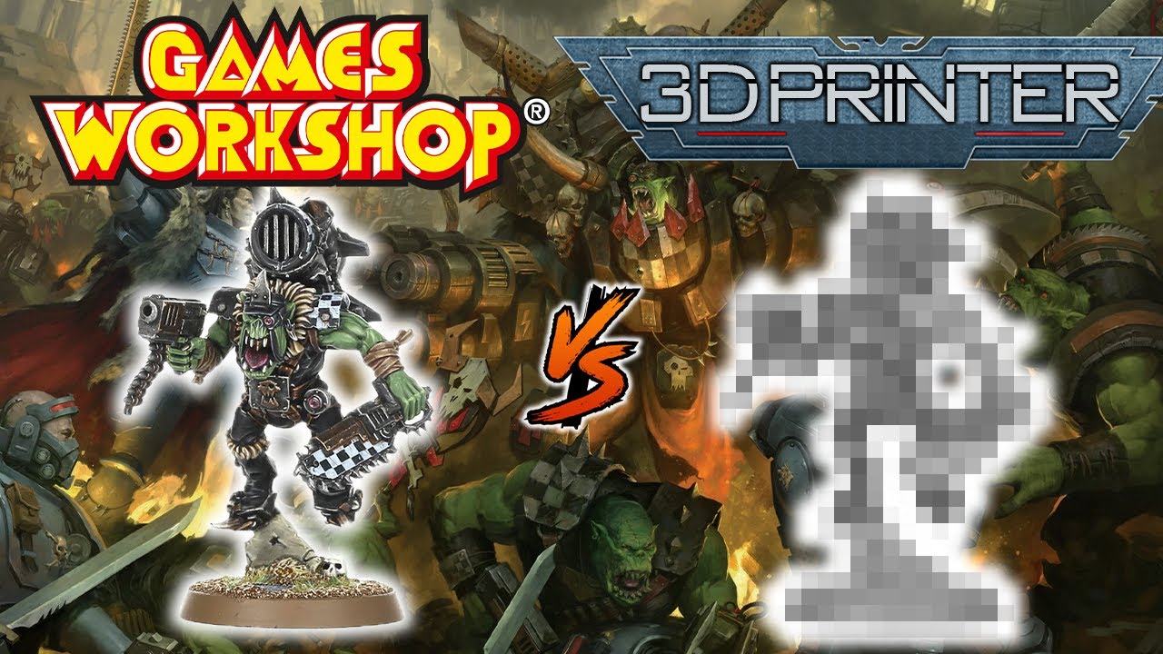 Stormboyz Warhammer 40k 3D Printed Model Spotlight - YouTube