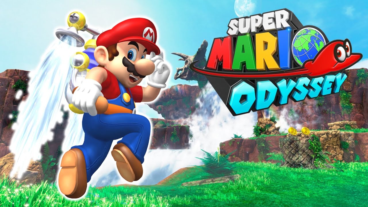 Mario Odyssey with ROCKET NOZZLE (from Mario Sunshine) is HILARIOUS ...