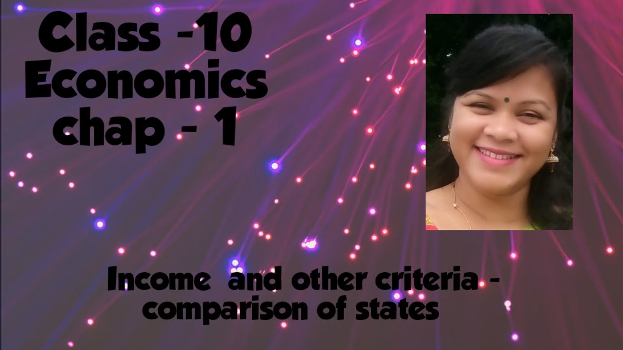 Income and other criteria - comparison among states - YouTube