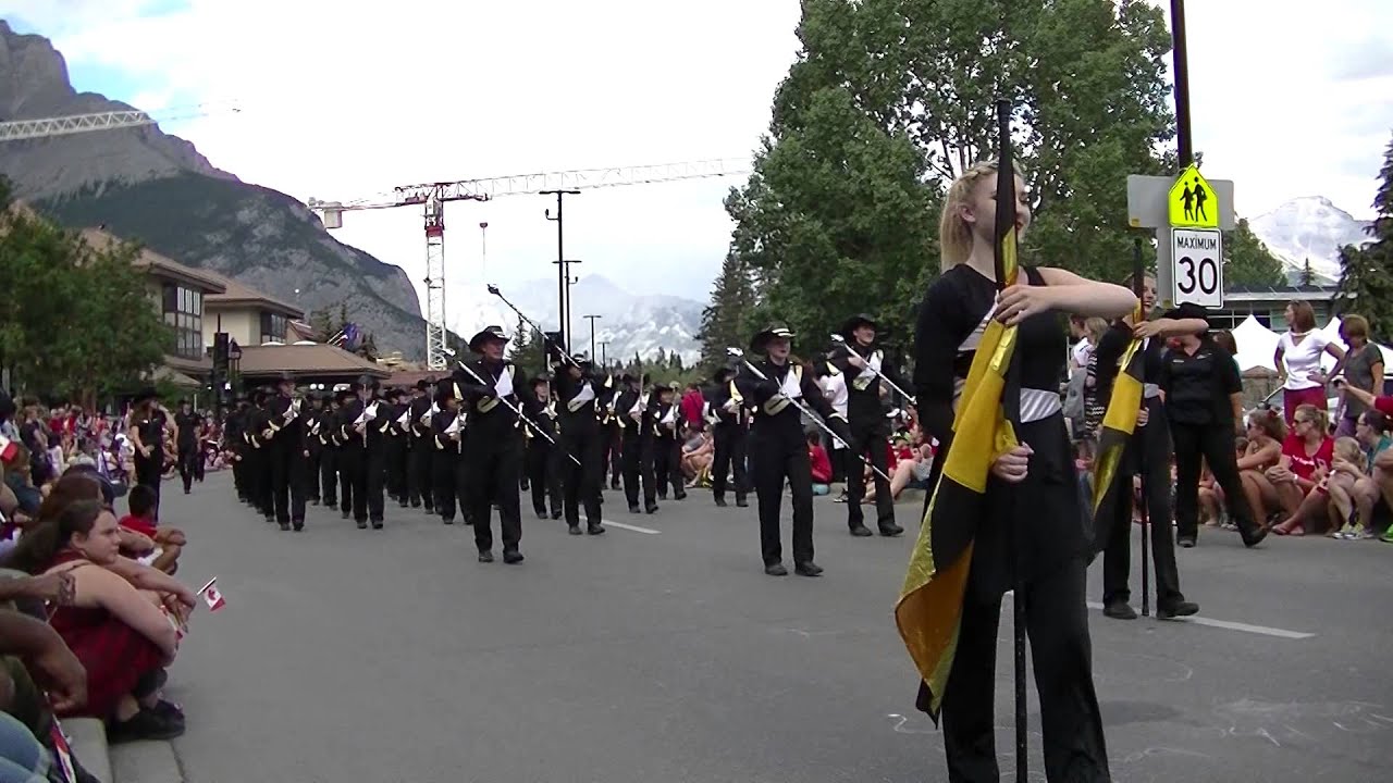 Calgary Stetson Show Band Banff parade 2015 - YouTube