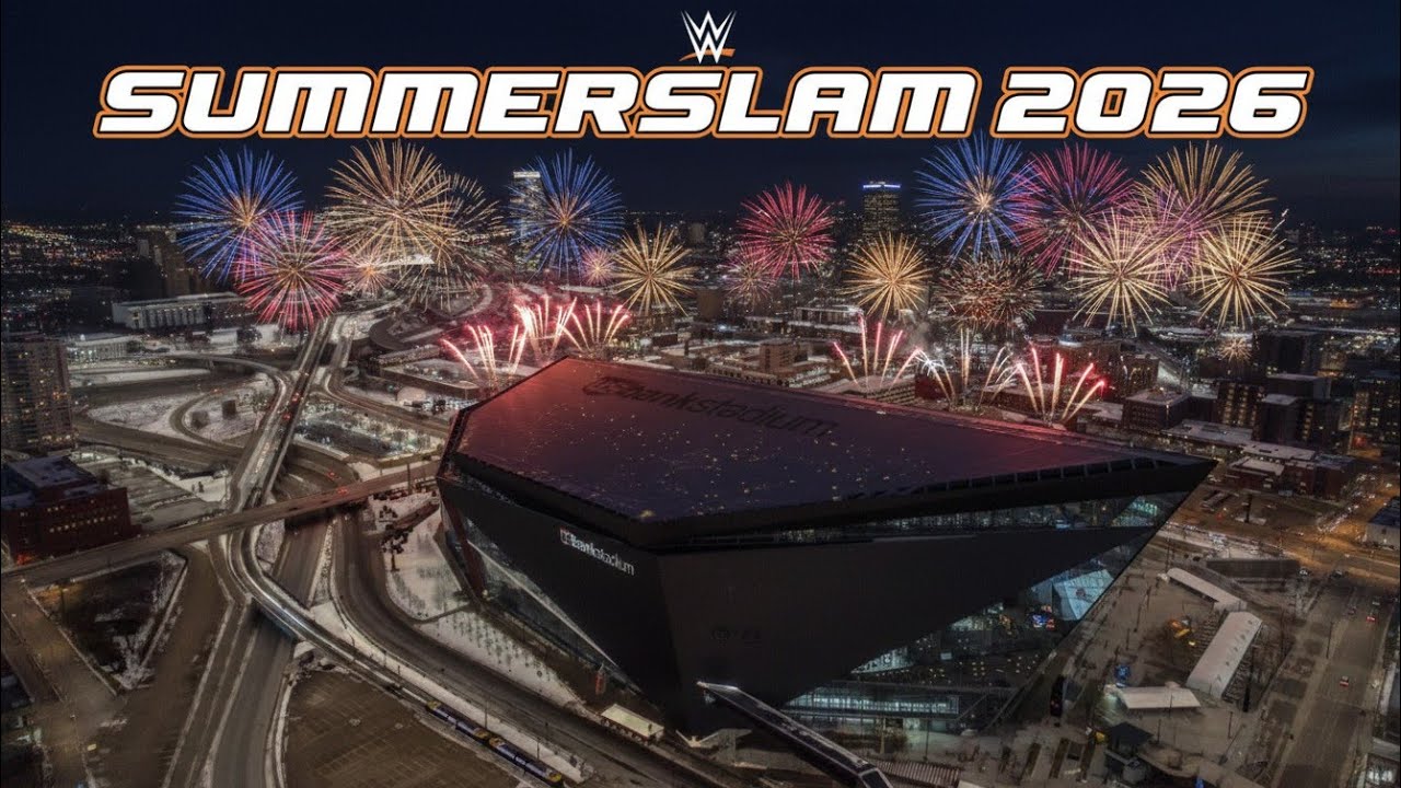 🏟️wwe Summerslam 2026 Stadium Summerslam 2026 Stage Youtube