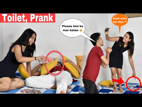 Toilet & Susu Prank 😝| Subhash ने ये क्या किया🙄( Funny Reactions 😂)| On Public Prank