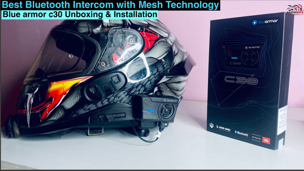 Blue armor c30 unboxing | Blue armor C30 installation - YouTube