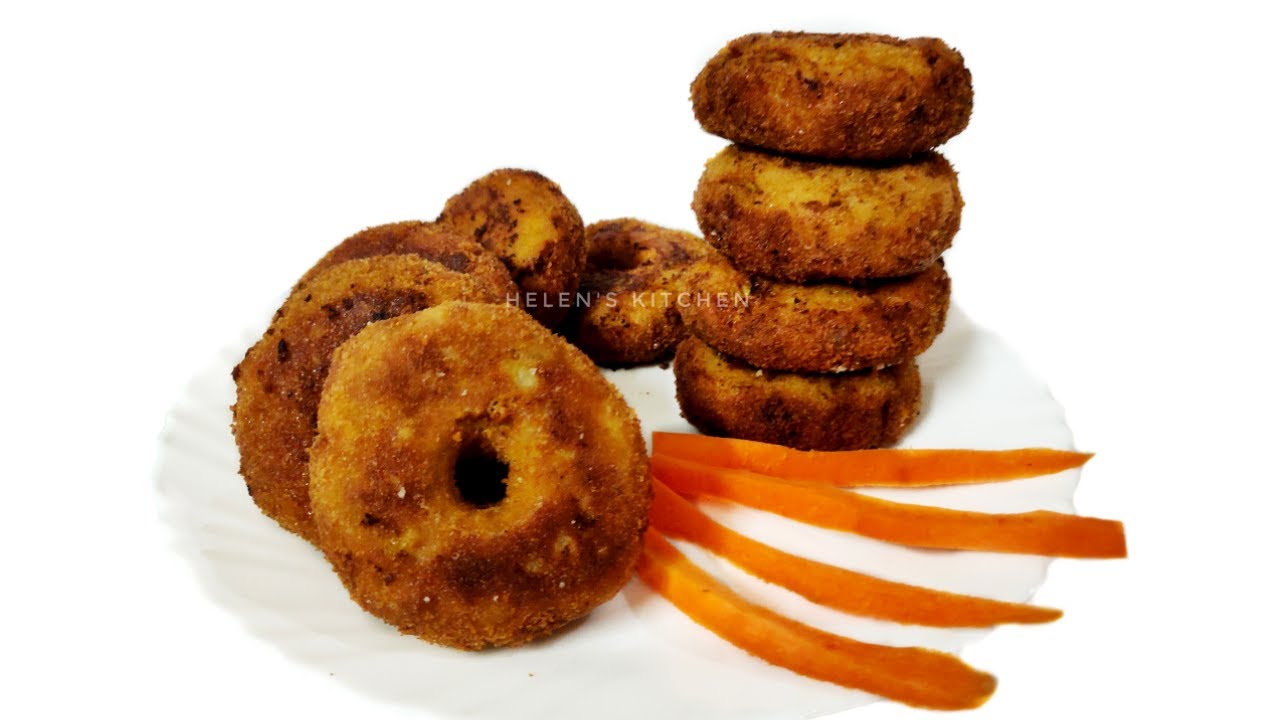 Chicken Donuts | Chicken Doughnut | Chicken Rings | Easy Snacks Recipe ...