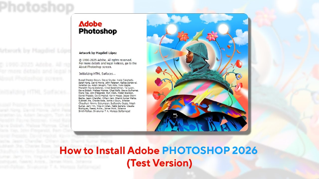 How to Install Adobe Photoshop 2026 (Test Version) - YouTube