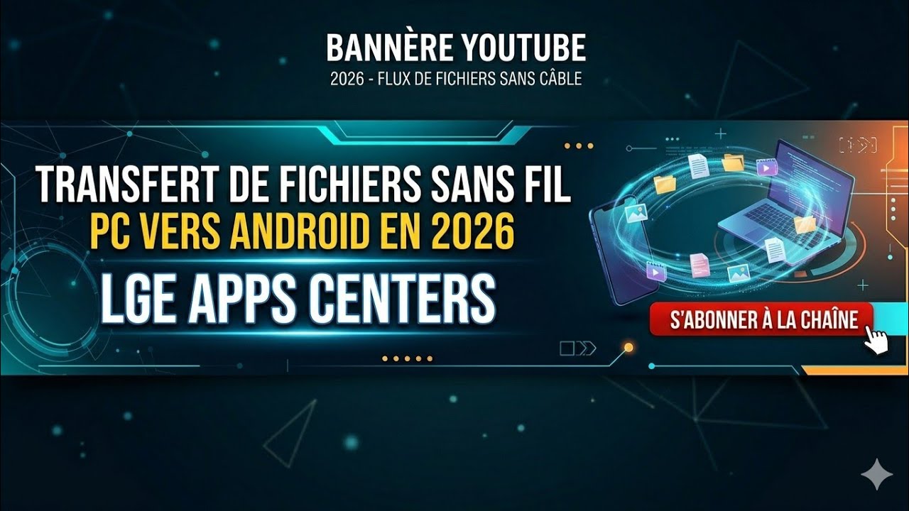 Partage de fichier Pc vers Android sans câble de connexion en 2026 ...