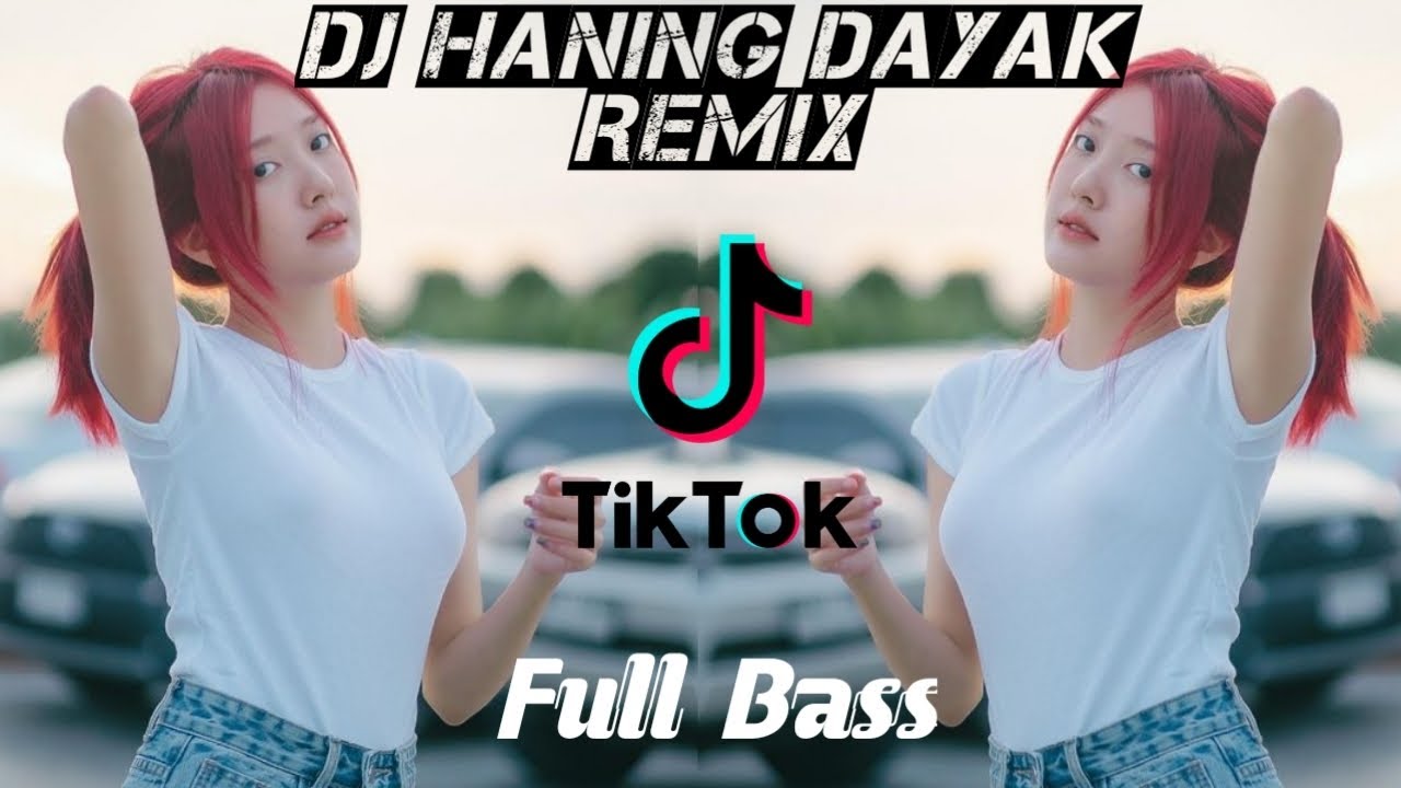 DJ Haning Dayak Remix Viral Full Bass 🔊 - YouTube