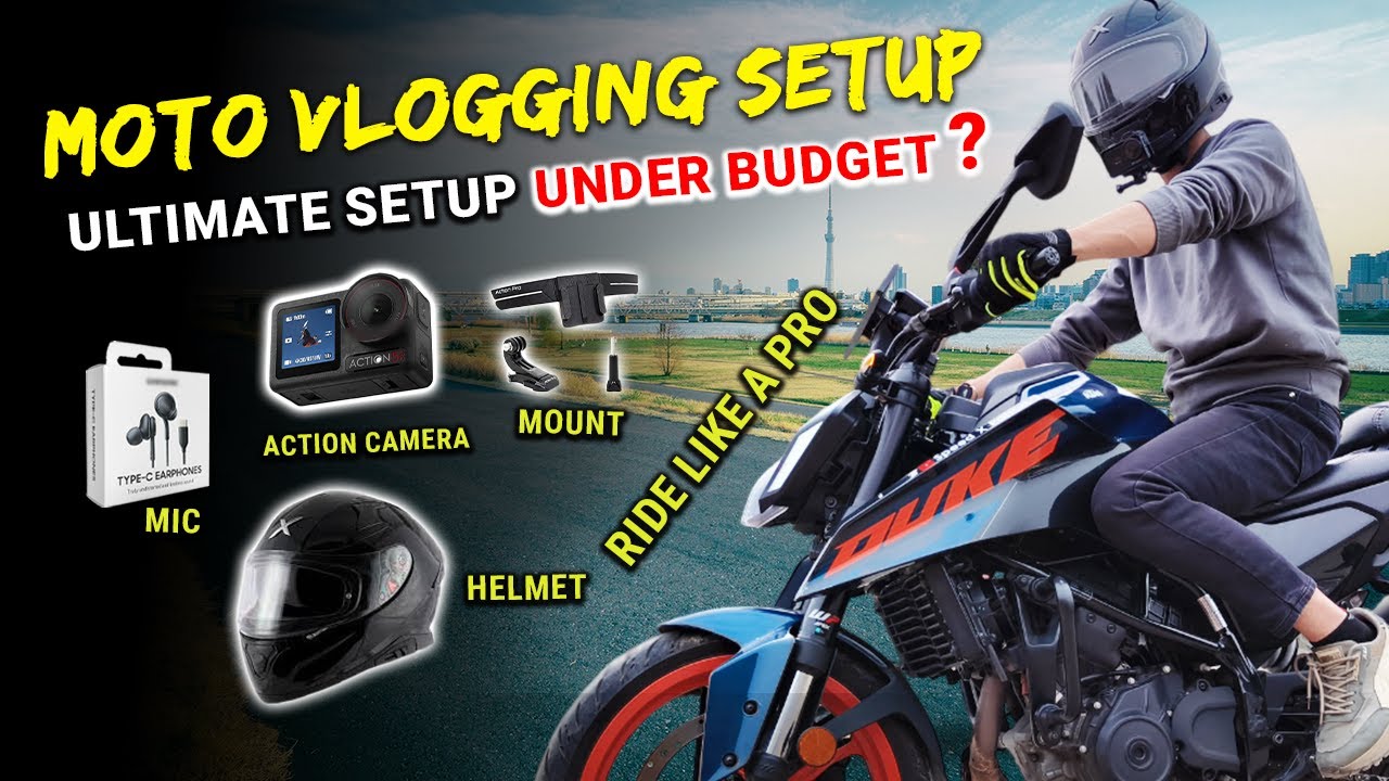 Ultimate Motovlogging Setup Under ₹60,000 - YouTube