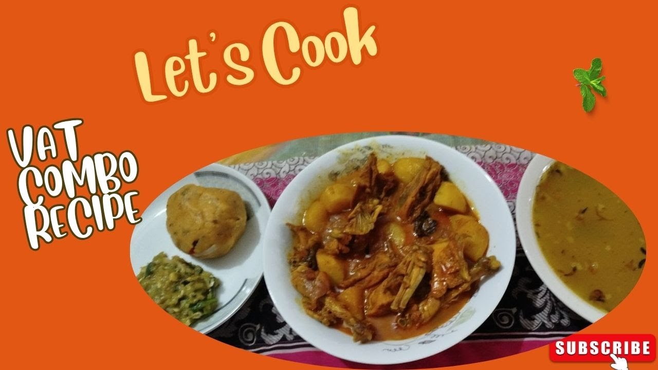 Vat combo recipe || Chicken, Dal, Vorta || খুব সহজেই ভাত এর সাথে এত ...