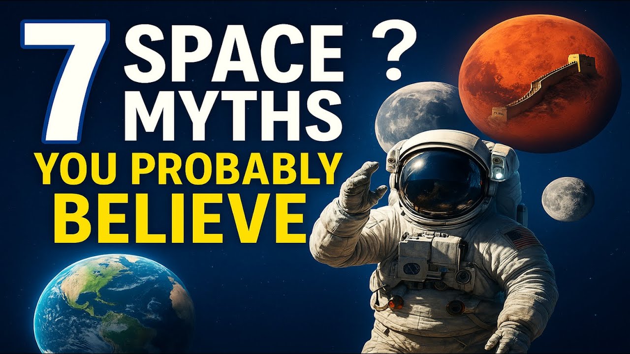 7 Space Myths DEBUNKED (You Probably Still Believe) 🚀 - YouTube