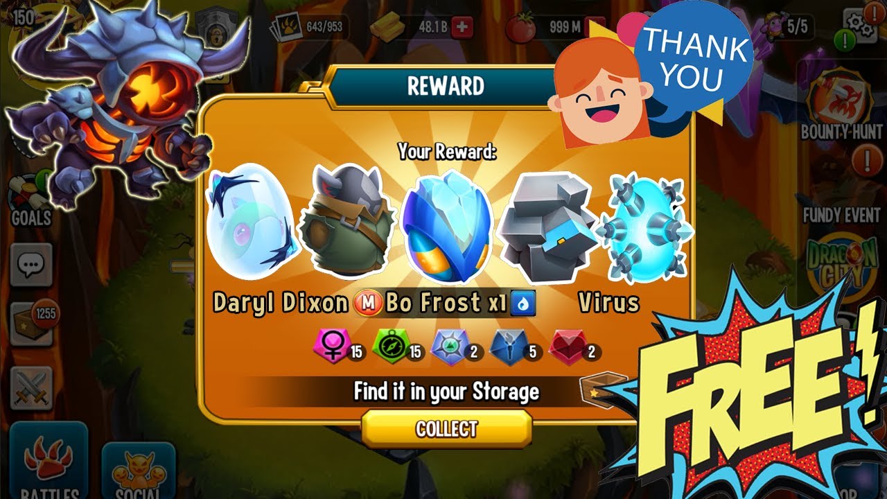 Monster Legends Trick Get Monsters free Daryl Bo frost Era Twd links ...